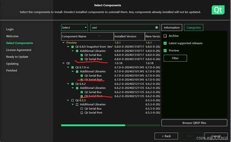 Qt使用问题记录 怎么在qt 编辑器中下载组件 Csdn博客