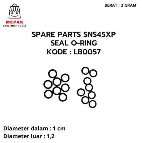 Jual Jual Sparepart Oring Set Seal Ukuran Cm Sil Seal Oring Sns Xp Kab Sukabumi