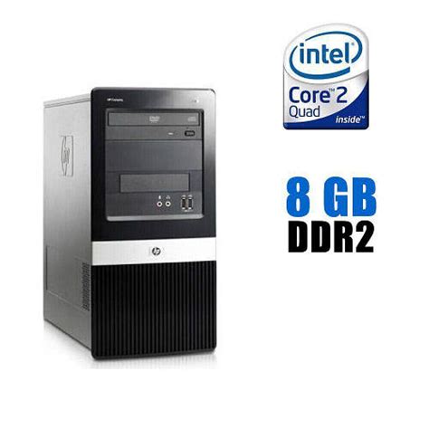Комп ютер HP Compaq dx2400 MT Core2Quad Q6600 8 GB RAM 250 GB HDD GMA 3100 ID 1823915693