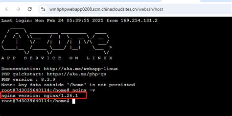 Nginx Version Of Php Web App In Azure China Microsoft Qanda