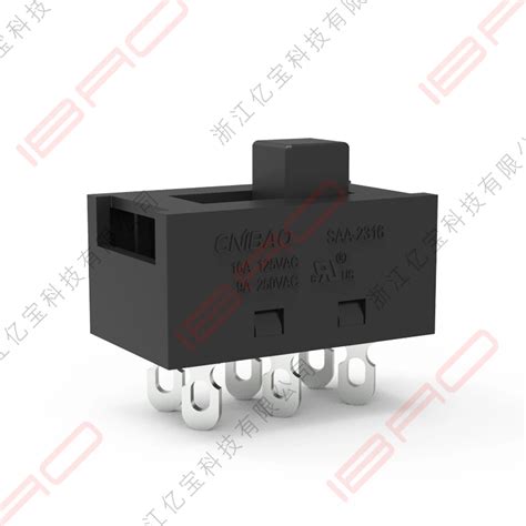 Manufacturer Slide Switch Dpst 6 Pin Toggle Switch On Off 13a 250vac Ul