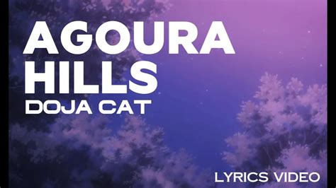 Doja Cat Agoura Hillslyrics Youtube