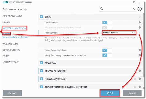 Kb2352 Create A Firewall Exclusion Using Interactive Mode In Eset Windows Home Products