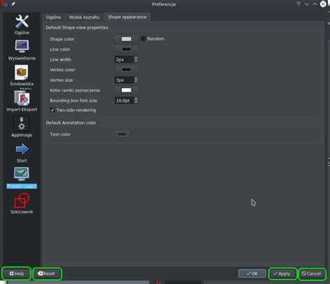Part Design Preferences Shape Appearance Tab Issue FreeCAD FreeCAD Translations GitHub