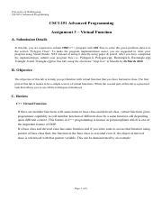 Assignment 3 Pdf University Of Wollongong CSCI251 Advanced Programming CSCI 251 Advanced
