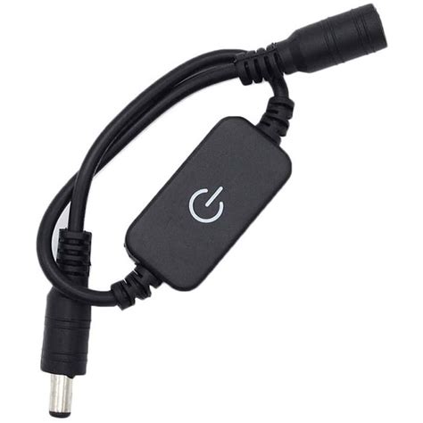 DC Mini LED Dimmer Touch Switch V A Single Color Light Emitting Diode Strip Brightness