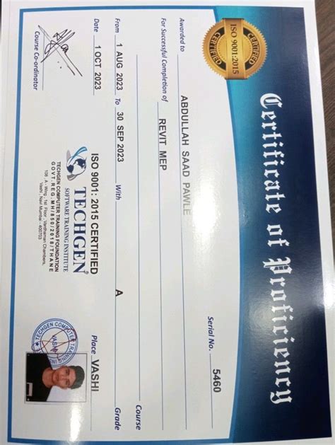 Abdullah Pawle On Linkedin Autodesk Revit Mep Software Completed By Techgen Training Institute…