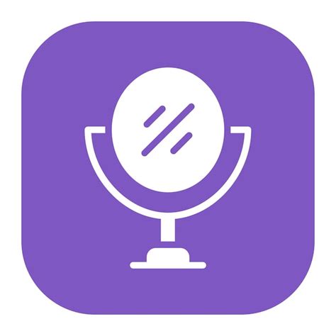 Mirror Vector Illustration Premium Vector