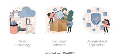 Application Service Abstract Concept Vector Illustration Stock Vector ...