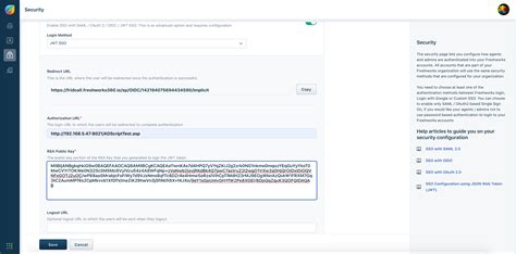 Configure Active Directory Sso With Json Web Token Freshservice