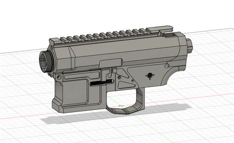 🔫 Blackout Defense Style Receiver Airsoft ・ 3d File For 3d Printing・cults