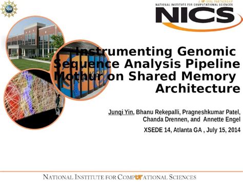 pptx instrumenting genomic sequence analysis pipeline mothur on