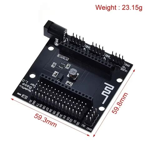 nodemcu v3 esp8266 esp 12e wifi development board ch340g square blackboard soldering pin micro