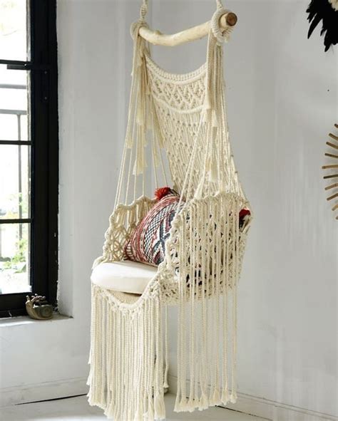 Макраме кресла (подборка идей) / Мебель / ВТОРАЯ УЛИЦА | Macrame chairs ...