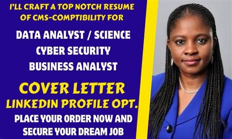 Write Standout Data Analyst Cyber Security Business Analyst Resume Writing By Paulinajoe Fiverr