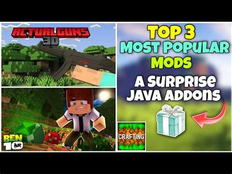 Top 3 Most Popular Multiplayer Mods For Crafting And Building YouTube