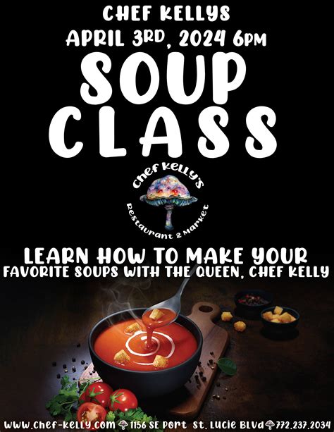 Soup Class Chef Kelly
