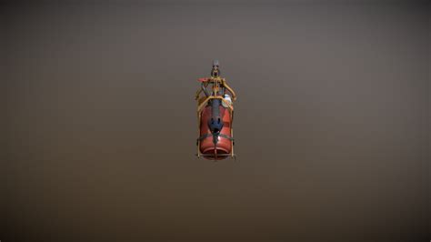 Flamethrower 3d Model By Tehe4ek [4de5f50] Sketchfab