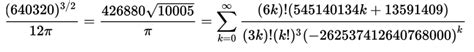 Recursive Chudnovsky Algorithm In Java Stack Overflow