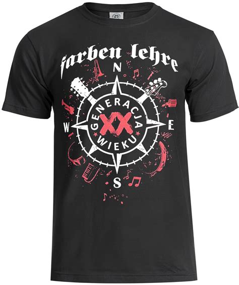 Koszulka Farben Lehre Generacja Xx Wieku Sklep Rockmetalshop Pl