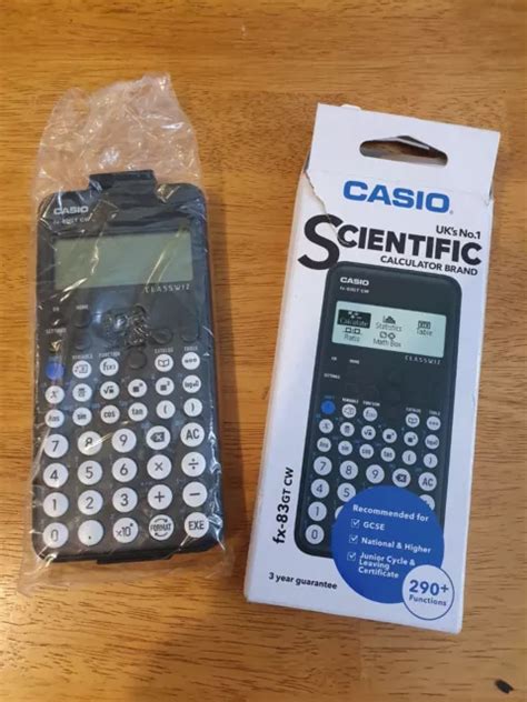 Casio Classwiz Fx 83gt Cw Scientific Calculator Black £8 99 Picclick Uk