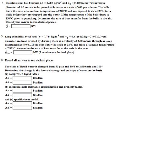 solved round your final answers to two decimal places