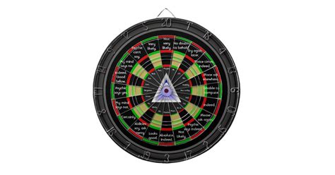 Magical Decision Maker Dartboard Zazzle