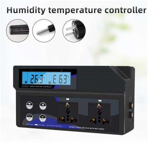 Wifi Smart Temperature And Humidity Controller Temperature Regulator Thermostat Humidifier