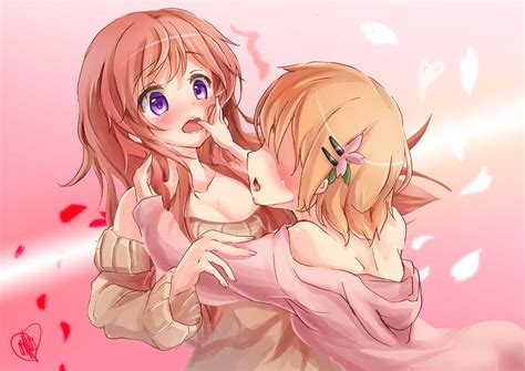 Hoto Cocoa And Hoto Mocha Gochuumon Wa Usagi Desu Ka Drawn By Osisio