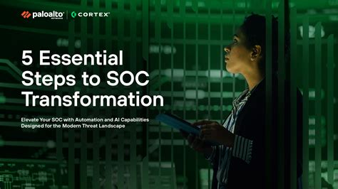 Five Essential Steps To Soc Transformation Five Essential Steps To Soc Transformation
