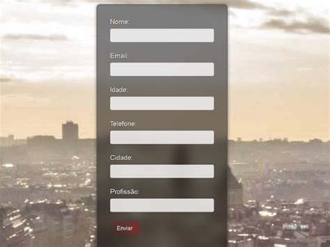 Form In Html And Css With Database Upwork