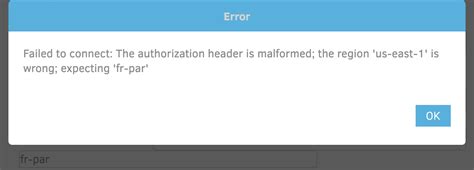 S3 Authorization Header Malformed · Issue 3979 · Duplicatiduplicati · Github