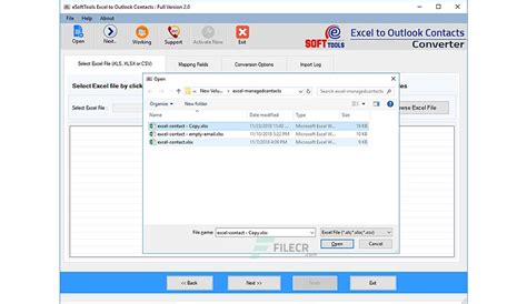 ESoftTools Excel To VCard Converter 3 0 Download FileCR