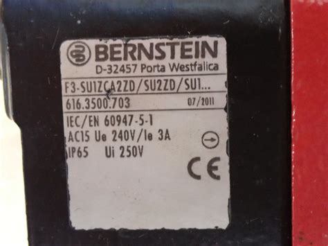 Used Bernstein Classic Footswitches Hgr Industrial Surplus