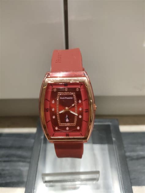 Jam Tangan Fashion Cewek Merah Rubber Red Wacth Hp On Carousell