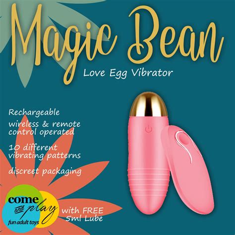 The Magic Bean Wireless Love Egg Vibrator Adult Sex Toys For Men And