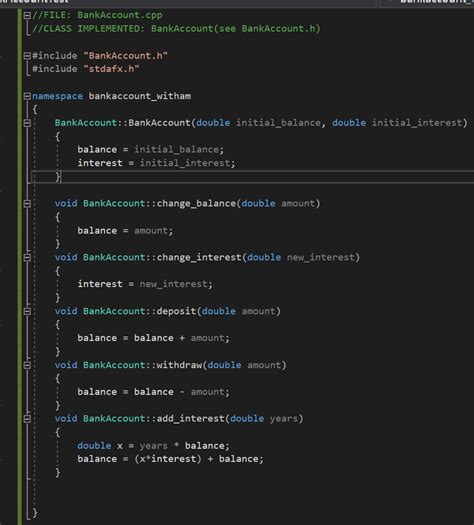 Solved Im Writing C Code For A Bank Account But Im