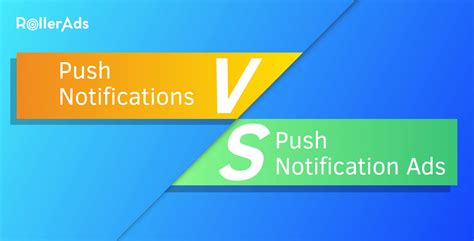 what s the difference between push notifications and push notification