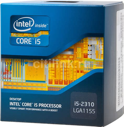 Характеристики Процессор Intel Core i5 2310, LGA 1155, BOX ...