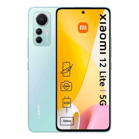 Celular Xiaomi Mi 12 Lite 5G 6GB Ram 128GB Verde - Real Plaza