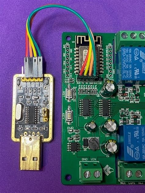 Esp8266 16 Way Relay Board Using 2x 74hc595 Controllers Projects Made