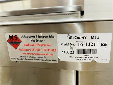 Lancer 2308P and McCann’s 16-1321 8 Valve SS Ice Cooled Beverage Dispe ...