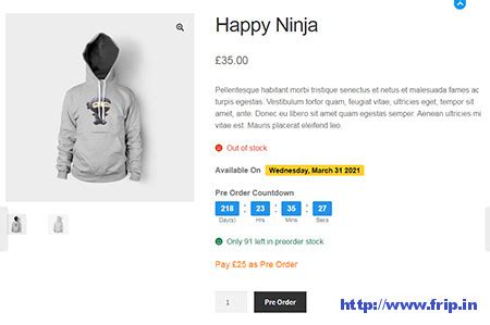 4 Best WooCommerce Pre Order Plugin 2025 Frip In
