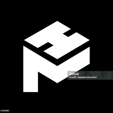 최소한의 Mh 로고 고급 배경에 Hm의 아이콘입니다 Mh 모노그램 이니셜을 기반으로 한 로고 아이디어 전문적인 다양한 문자 기호와 배경에 Hm 로고 0명에 대한 스톡 벡터