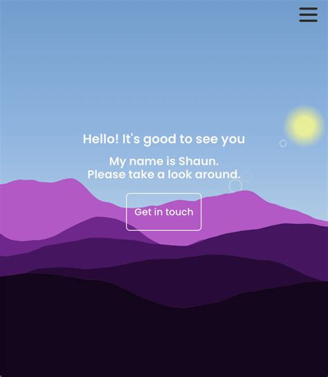 GitHub MusicShaun Portfolio Front End Development Portfolio