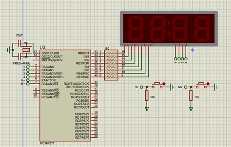 Digital Clock With Pic16f877a Forum For Electronics