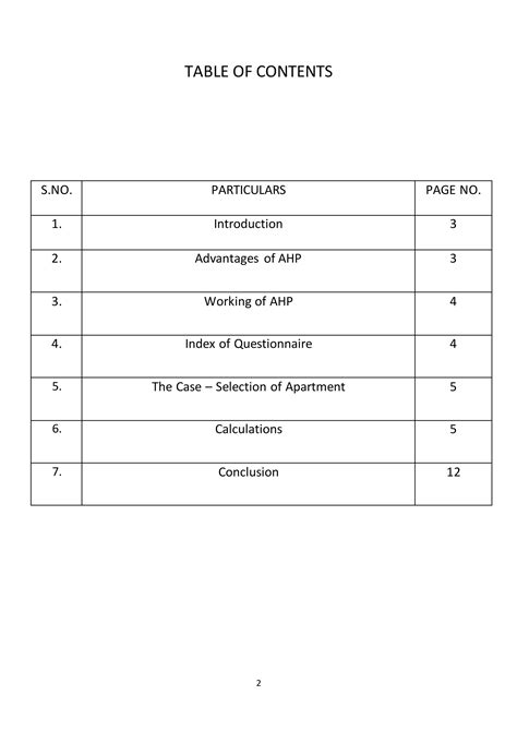 selection of apartment using analytical hierarchy planning pdf