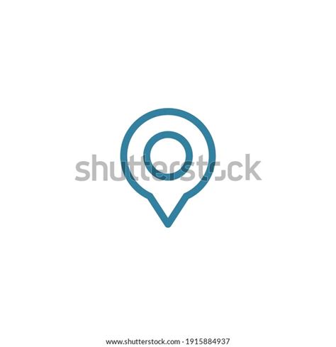 Vector Outline Line Route Map Symbol Stock Vector Royalty Free 1915884937 Shutterstock
