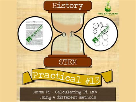 Mmmm Pi Calculate Pi With 4 Different Methods History Of STEM Practicals Teaching Resources