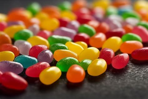 Jelly Beans Colorful Generate Ai